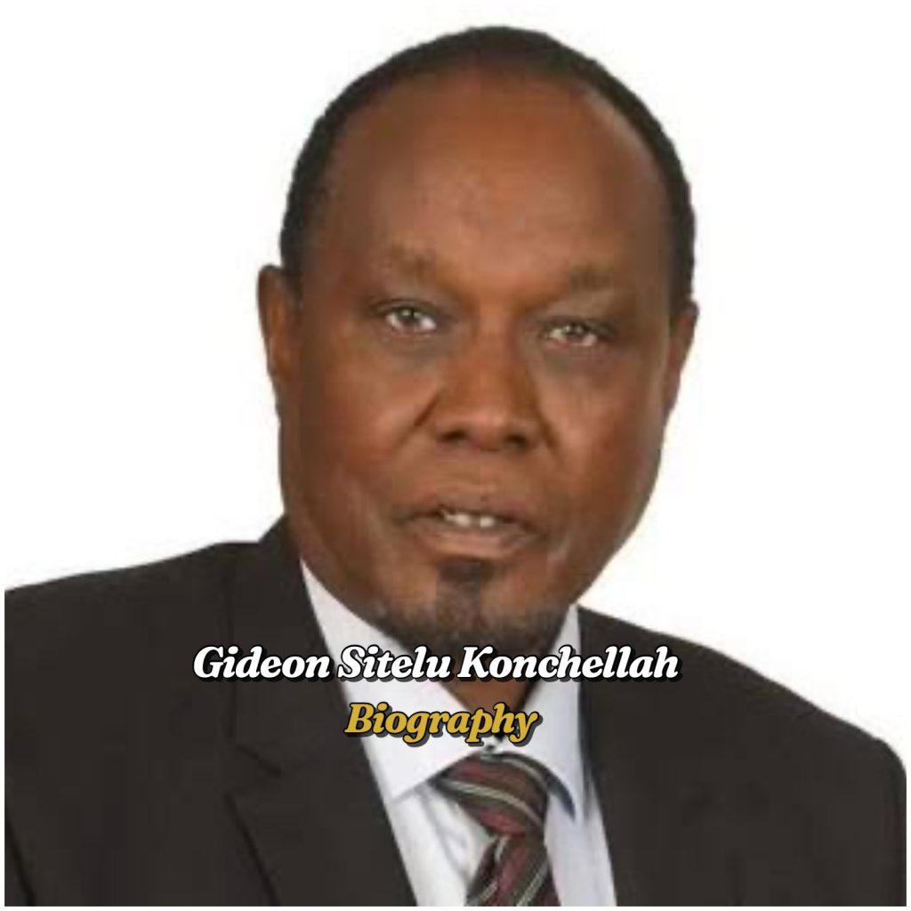 Gideon Sitelu Konchellah Biography: Age, Education, Career, Death ...